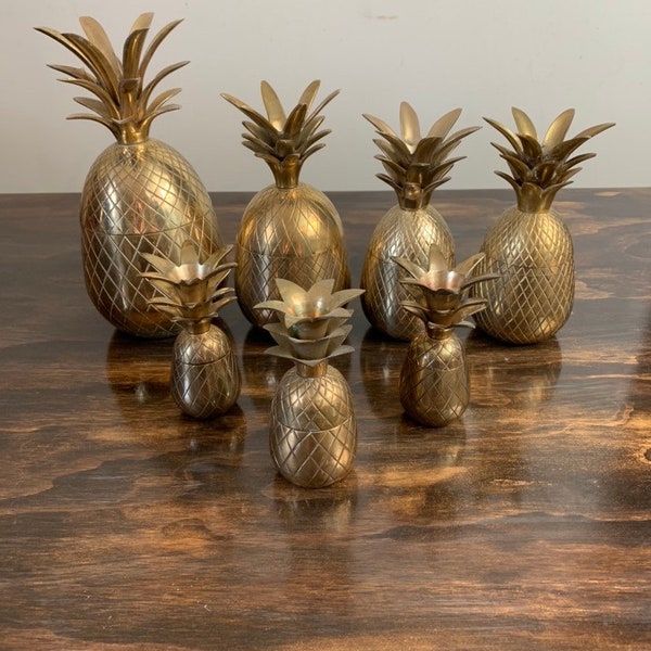Brass Pineapple - Etsy