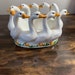 Vintage Gaggle of Geese Planter White Ceramic Geese Planter Spring ...