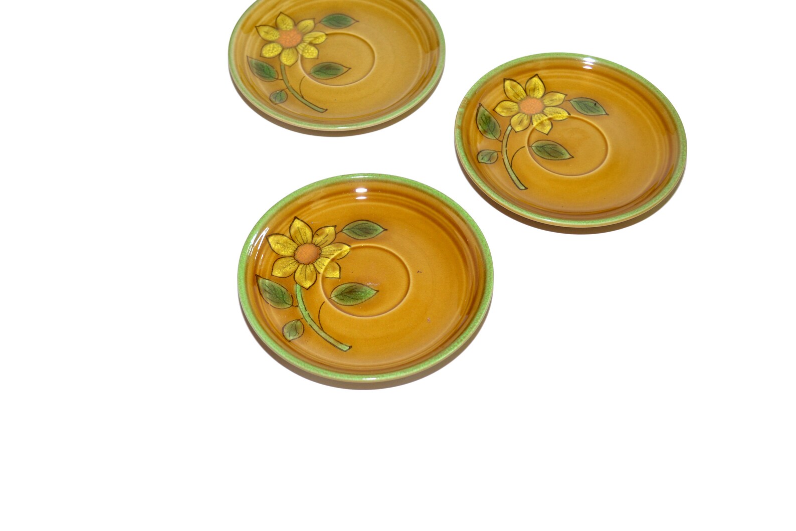 Vintage Daisy Saucer Plates Daisy Plates Daisy Wall Decor Boho - Etsy