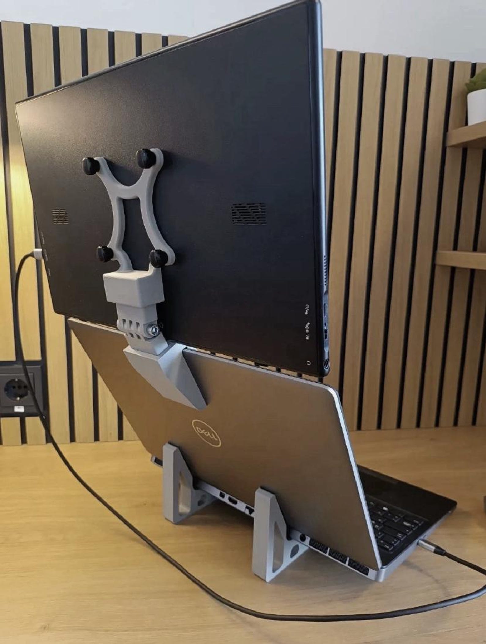 Monitor Holder Dell Monitor Monitor Stands Dual Monitor Dell Laptop - Etsy