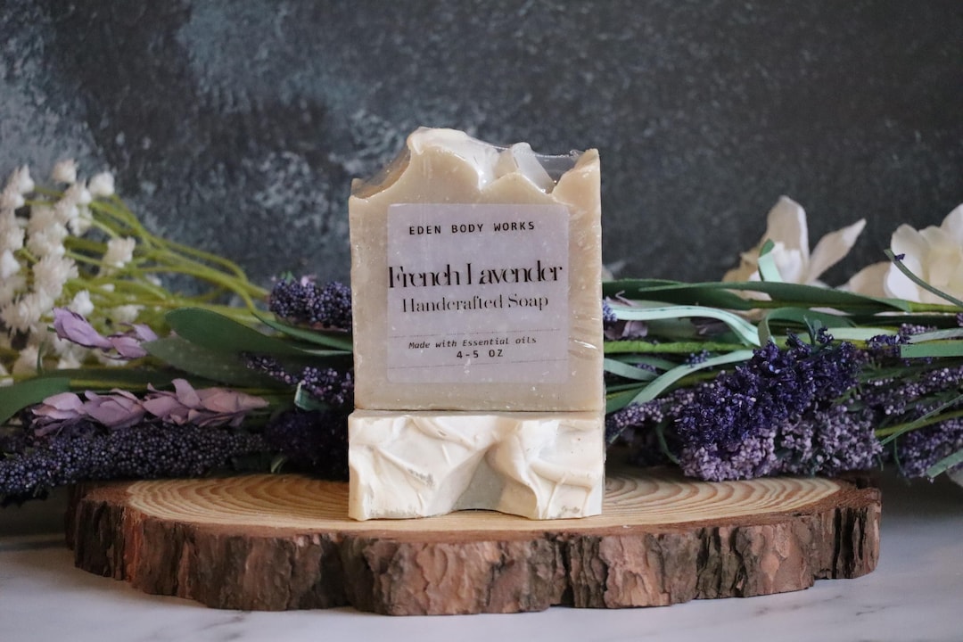 Vegan French Lavender Handmade Soap Bar | All Natural | Cold Process ...
