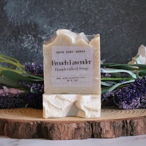 Vegan French Lavender Handmade Soap Bar | All Natural | Cold Process ...
