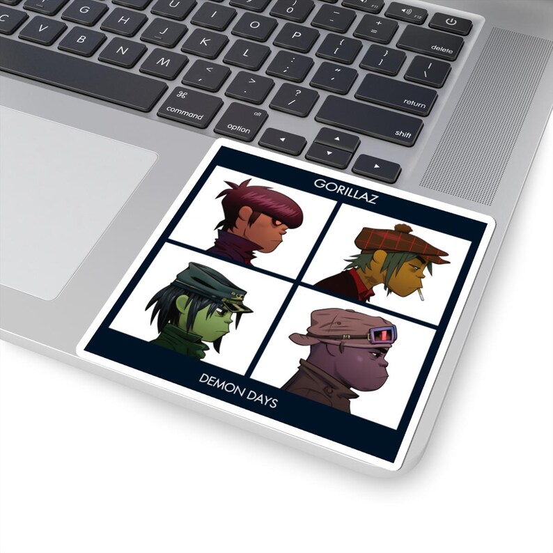 Gorillaz Album Cover Parody Kiss-cut Stickers | Band Art Sticker Sheet ...