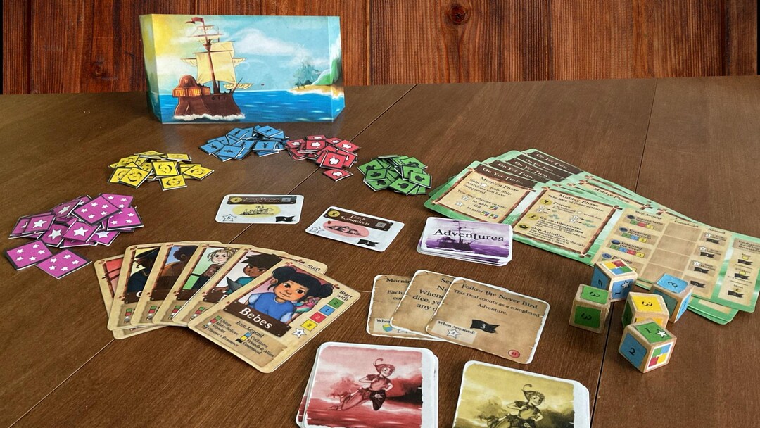 Captain for a Day Print-and-play Game - Etsy