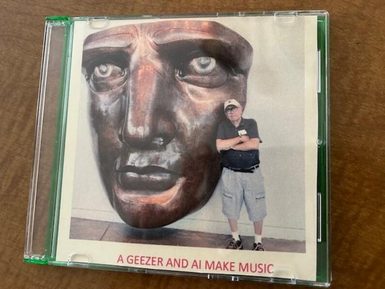 A Geezer and AI Make Music - Etsy