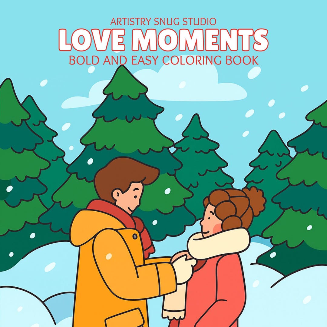 Love Moments Coloring Book, 270+ Pages (PDF) - Etsy