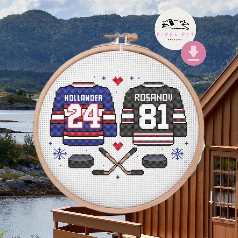 Shane Ilya Cross Stitch - Etsy