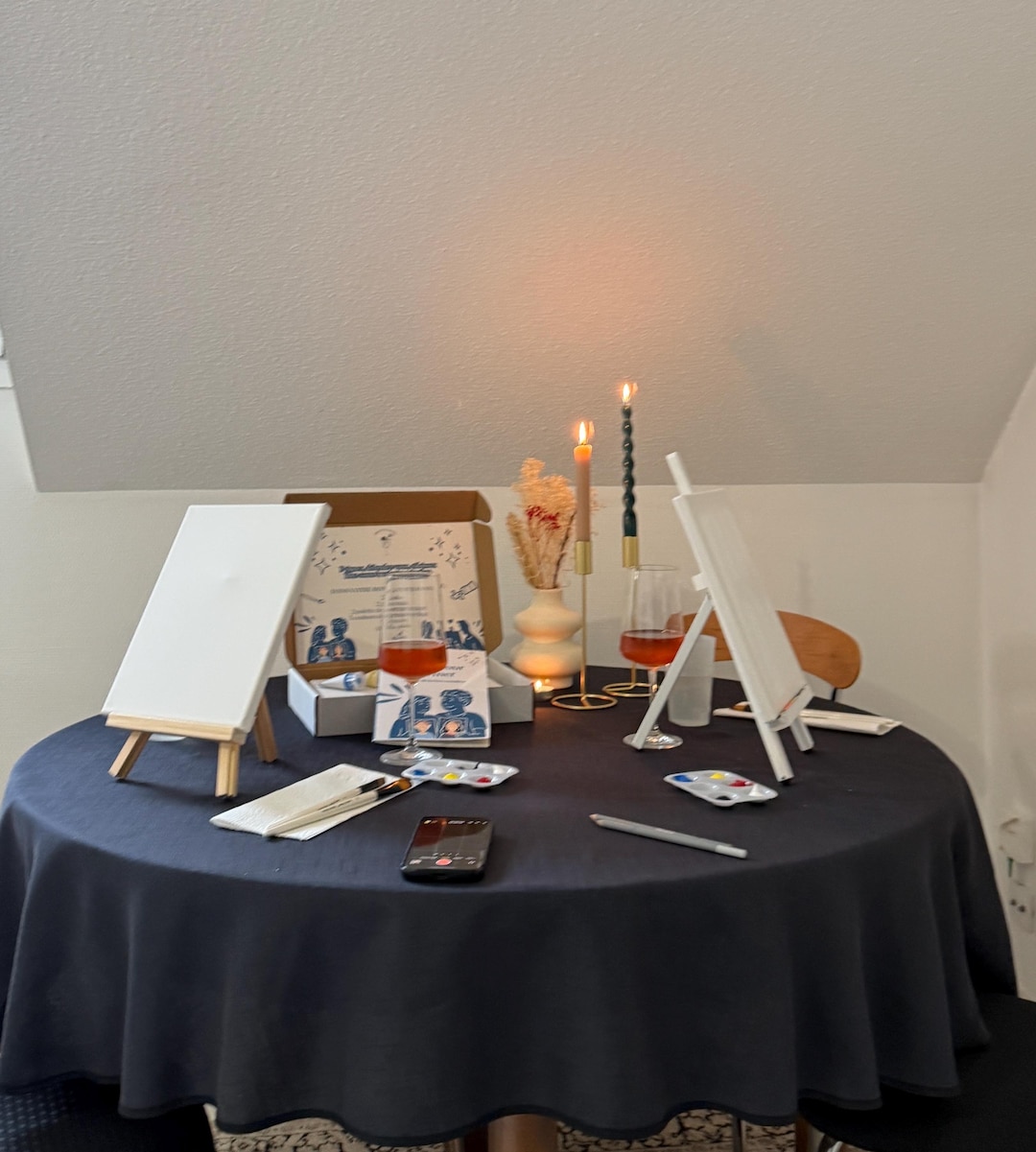 Paint Your Partner – Couple Painting Kit, Creative Workshop for Two ...