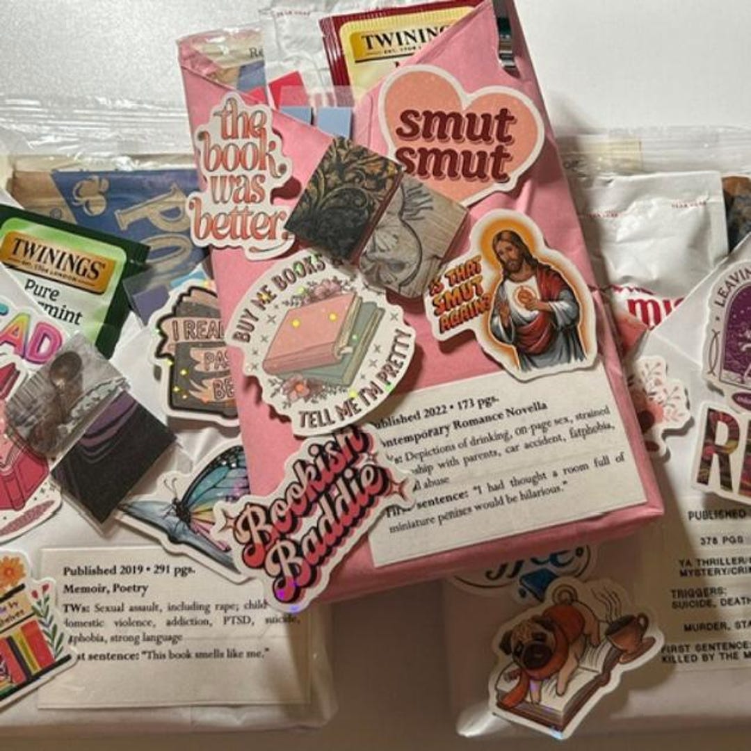 Blind Date With a Book Gift Package, Handmade Bookmarks - Etsy