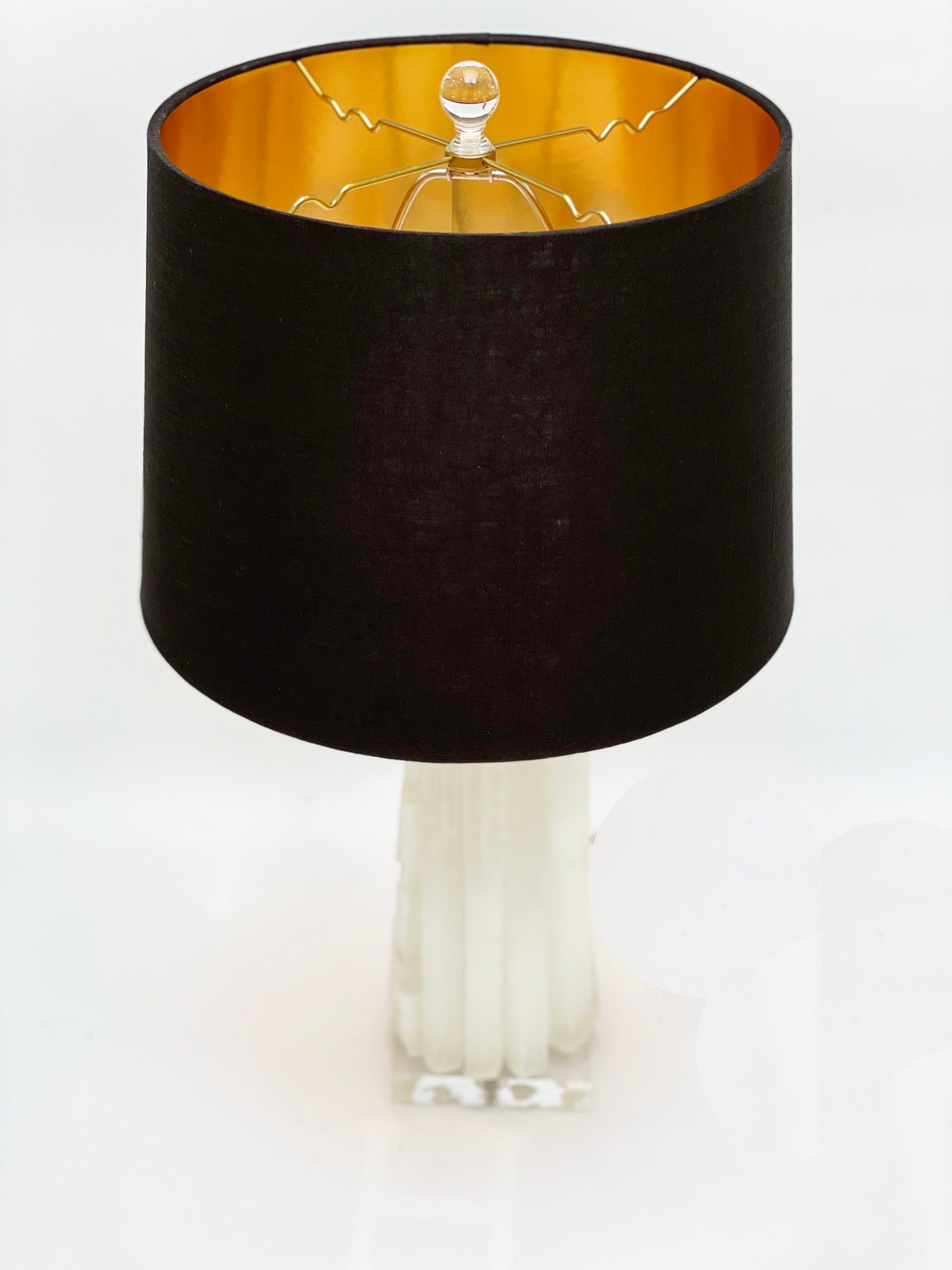 Selenite Table Lamp, Crystal Lamp, Selenite Crystal Lamp, Lighting ...