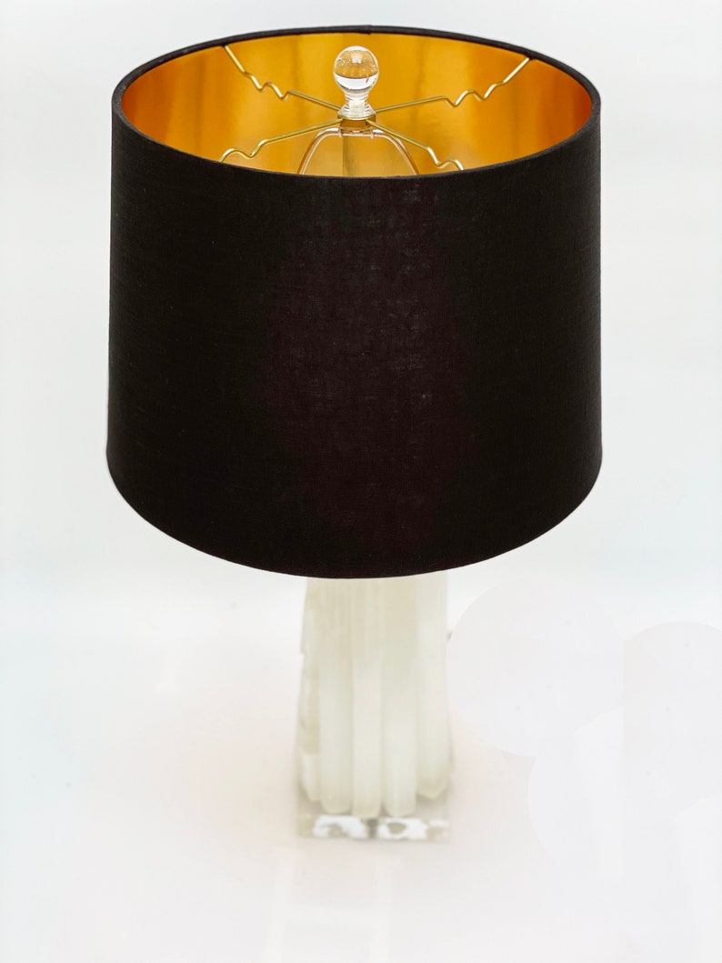 Selenite Table Lamp, Crystal Lamp, Selenite Crystal Lamp, Lighting ...