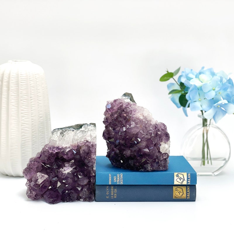 Geode Bookends - Etsy