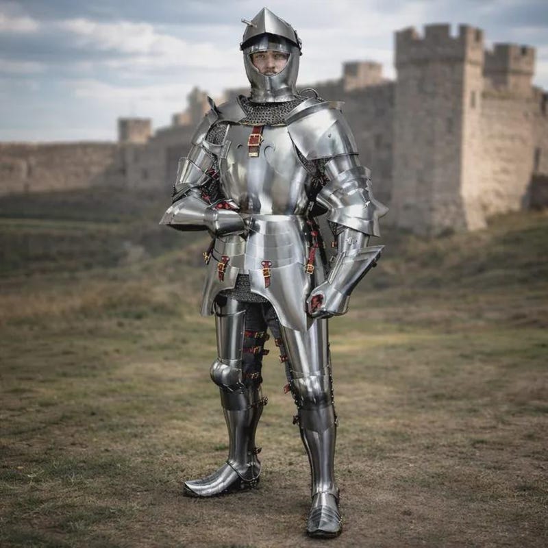 Vintage Steel Plate Armor - Etsy