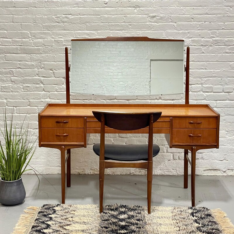 Mid Century Vanity - Etsy