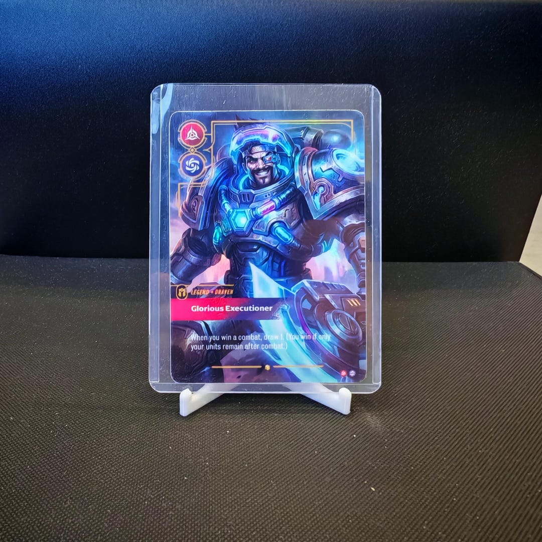Dark Future Draven Design - Riftbound - Custom Legend - Etsy