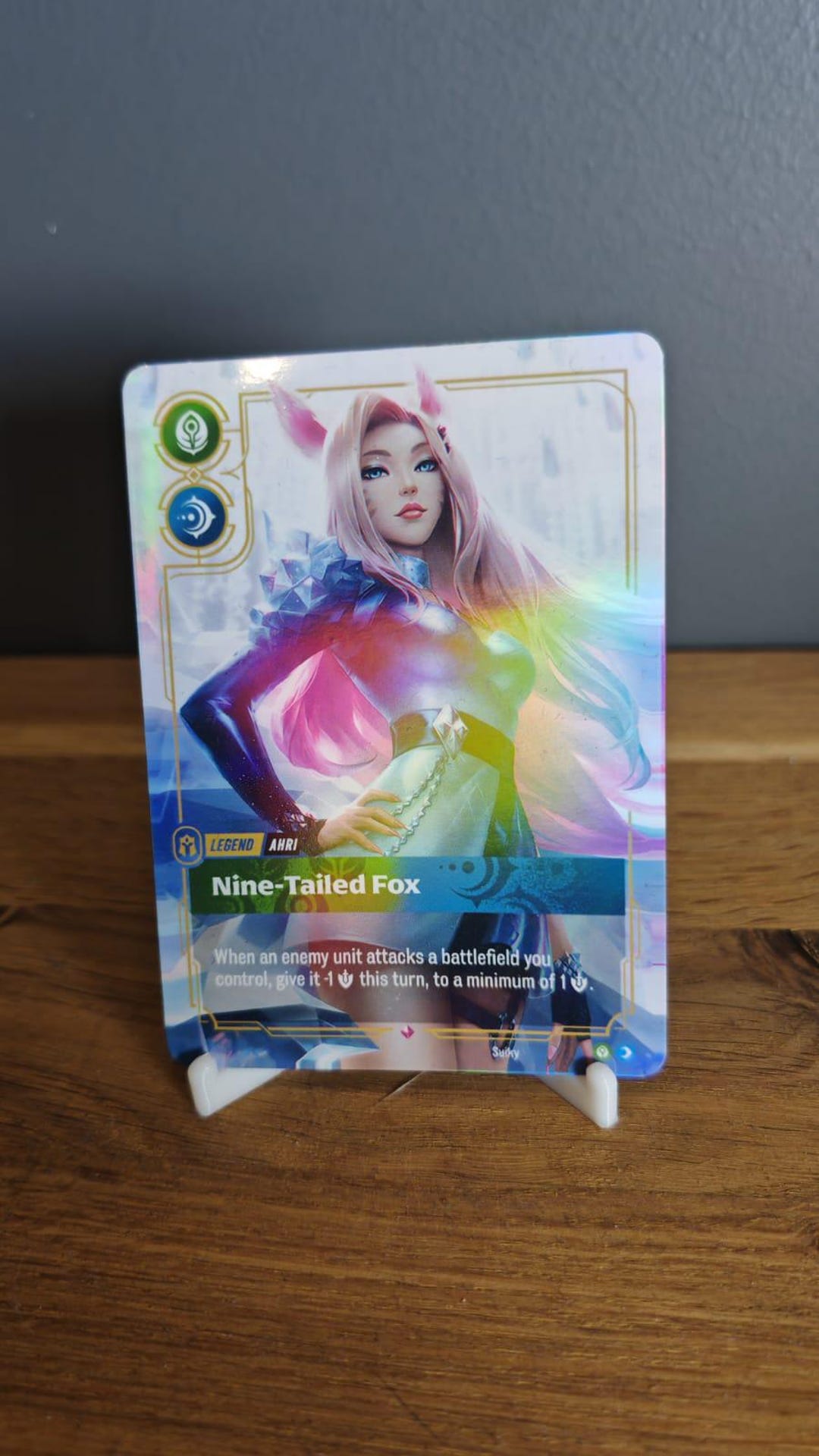 Riftbound - Custom Legend - Ahri KDA All Out - Special Proxy - Etsy
