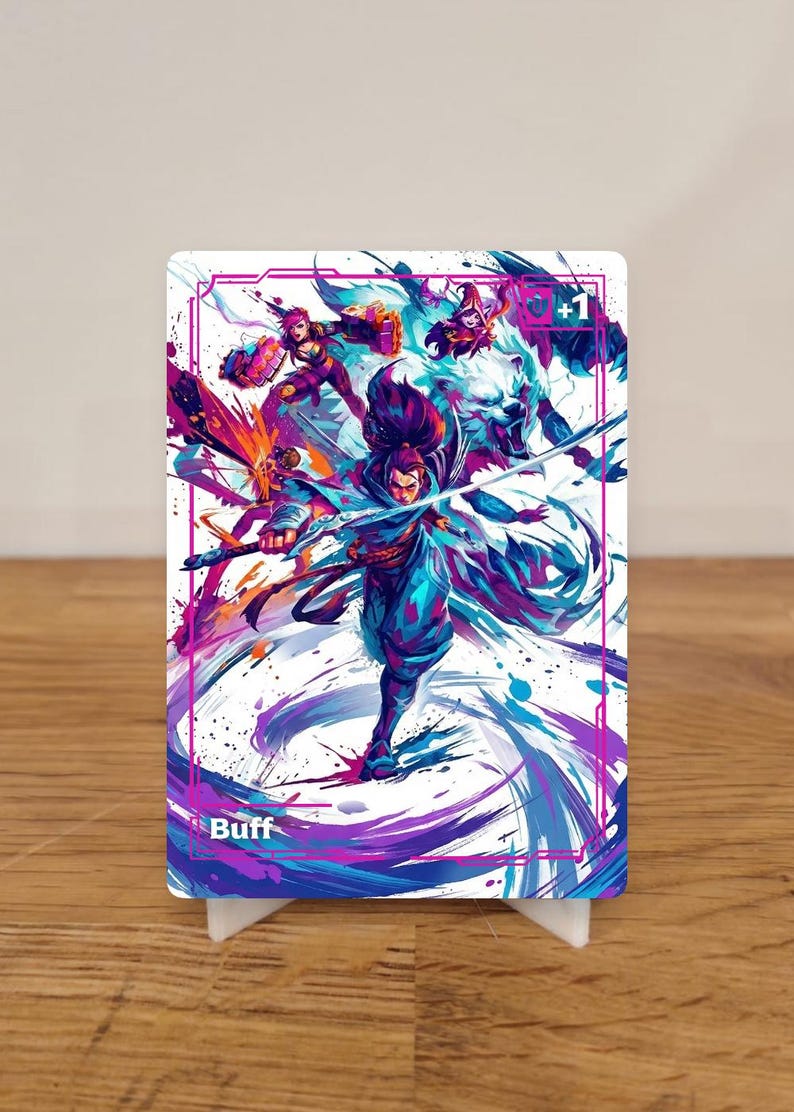 Buff - Riftbound - Token Proxy - Color Splash - Etsy