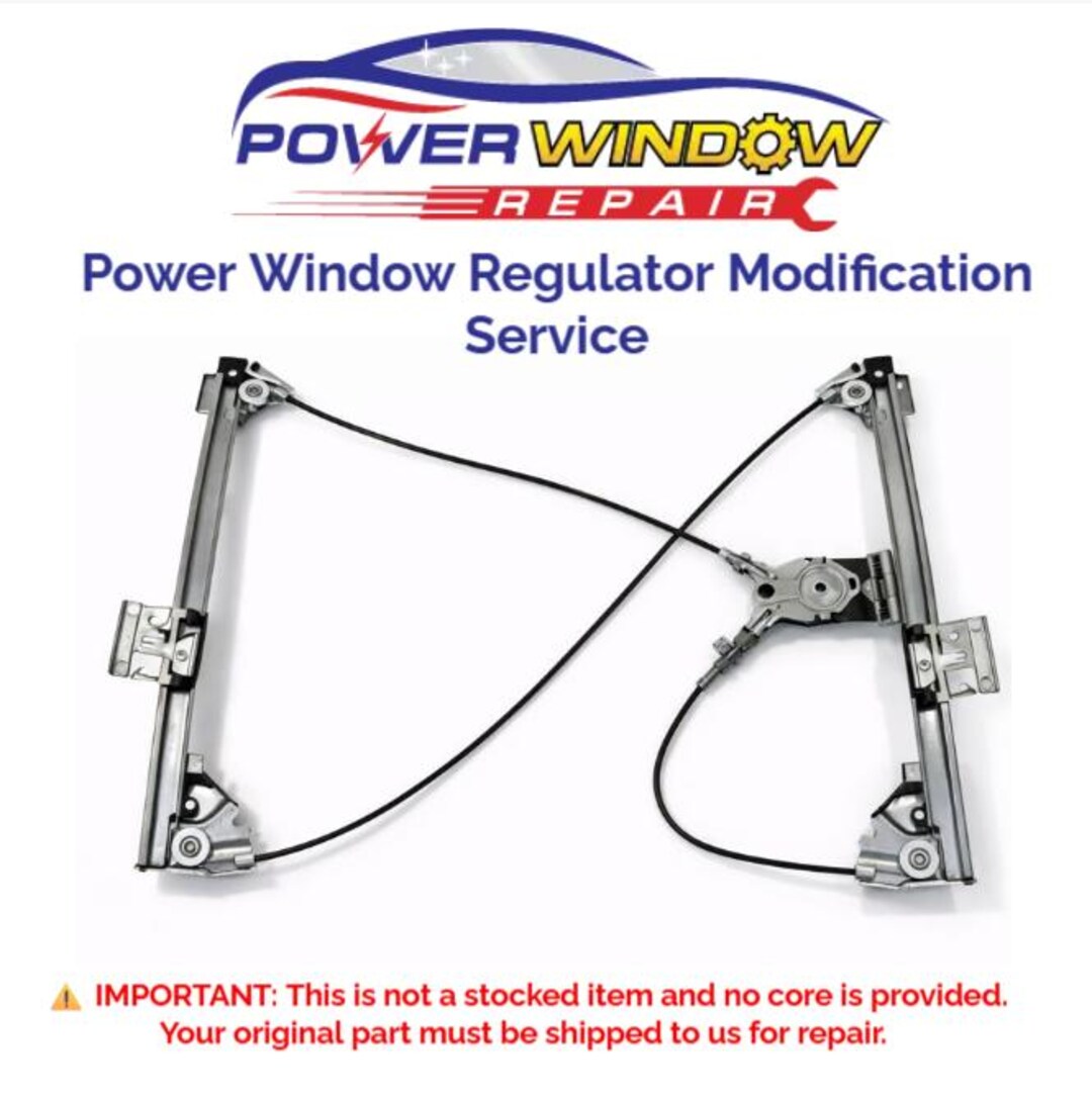 2003-2006 Chevy SSR Window Regulator Modification & Rebuild Service ...