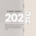 2026 Planner Inserts | Printable PDF Bundle A5 A4 Letter | Monthly ...