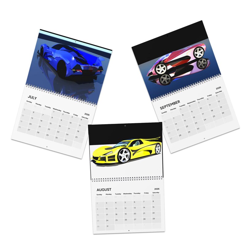 Risqué Prototype Car Designs Calendar 2026 | Automotive Art, Concept ...