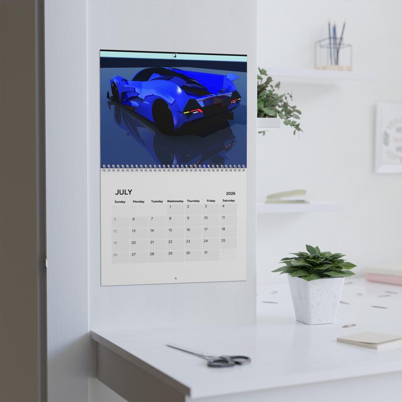 Risqué Prototype Car Designs Calendar 2026 | Automotive Art, Concept ...