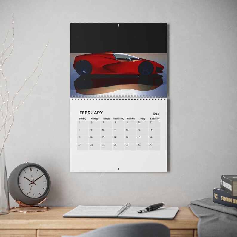 Risqué Prototype Car Designs Calendar 2026 | Automotive Art, Concept ...