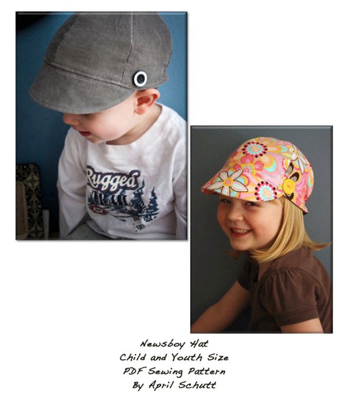 Newsboy Hat PDF Sewing Pattern INSTANT DOWNLOAD Tutorial - Etsy