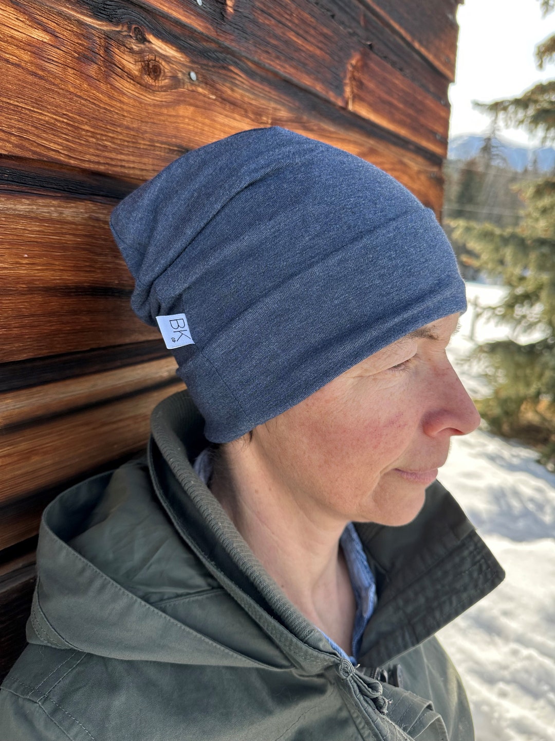 Bamboo Chemo Hat: Soft Cancer Beanie for Hair Loss - Etsy
