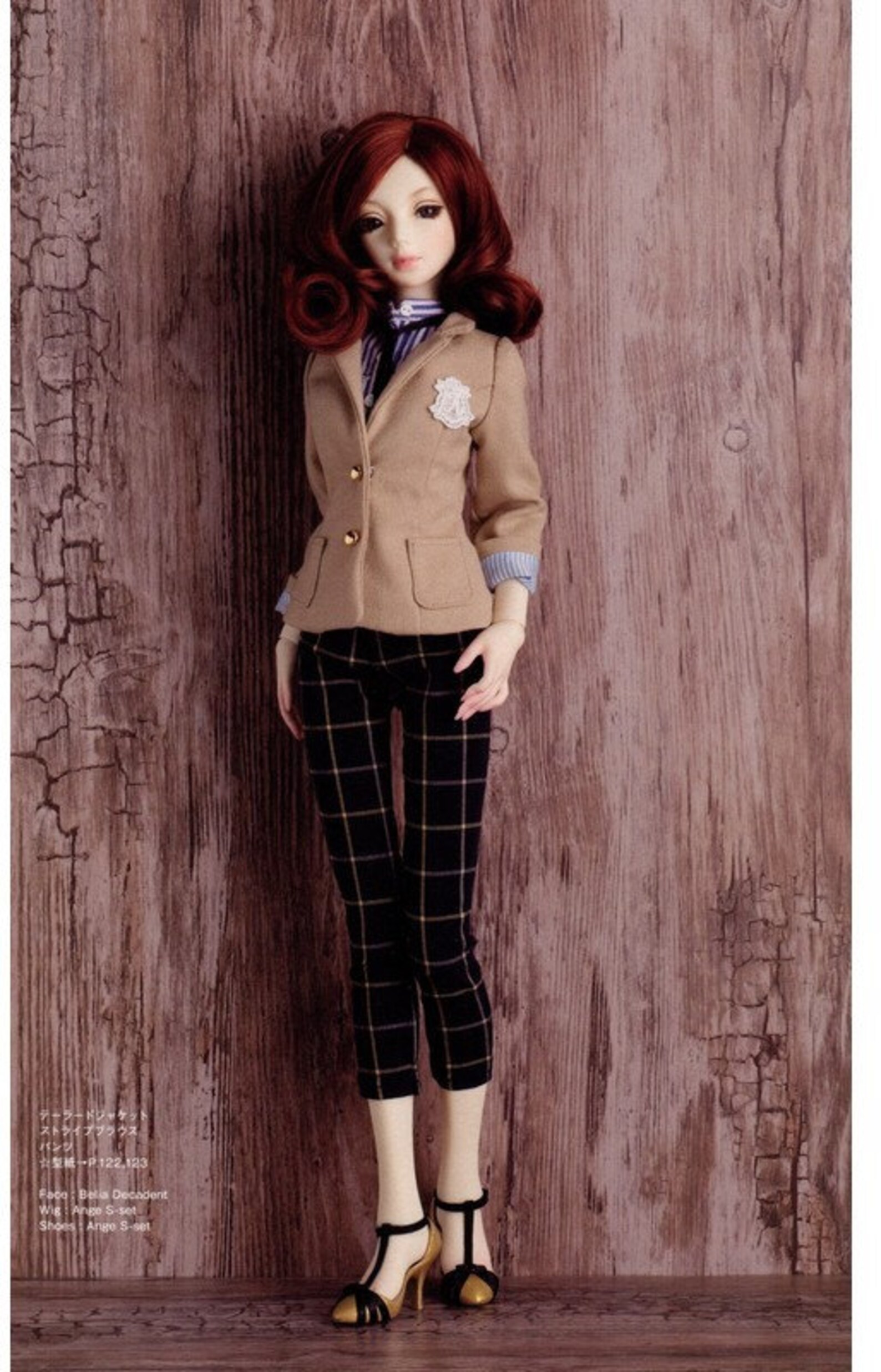 MSD Unoa Pantsuit and Blouse BJD Pattern PDF English Templates - Etsy