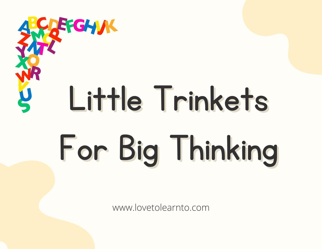 Little Trinkets Activity Cards - Etsy