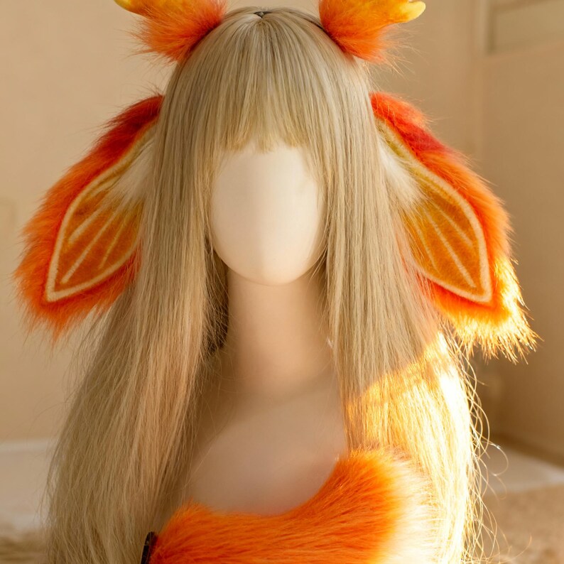 Furry Ear Headband, Fox Ear Headband, Cosplay Fox Ears, Furry Cosplay ...