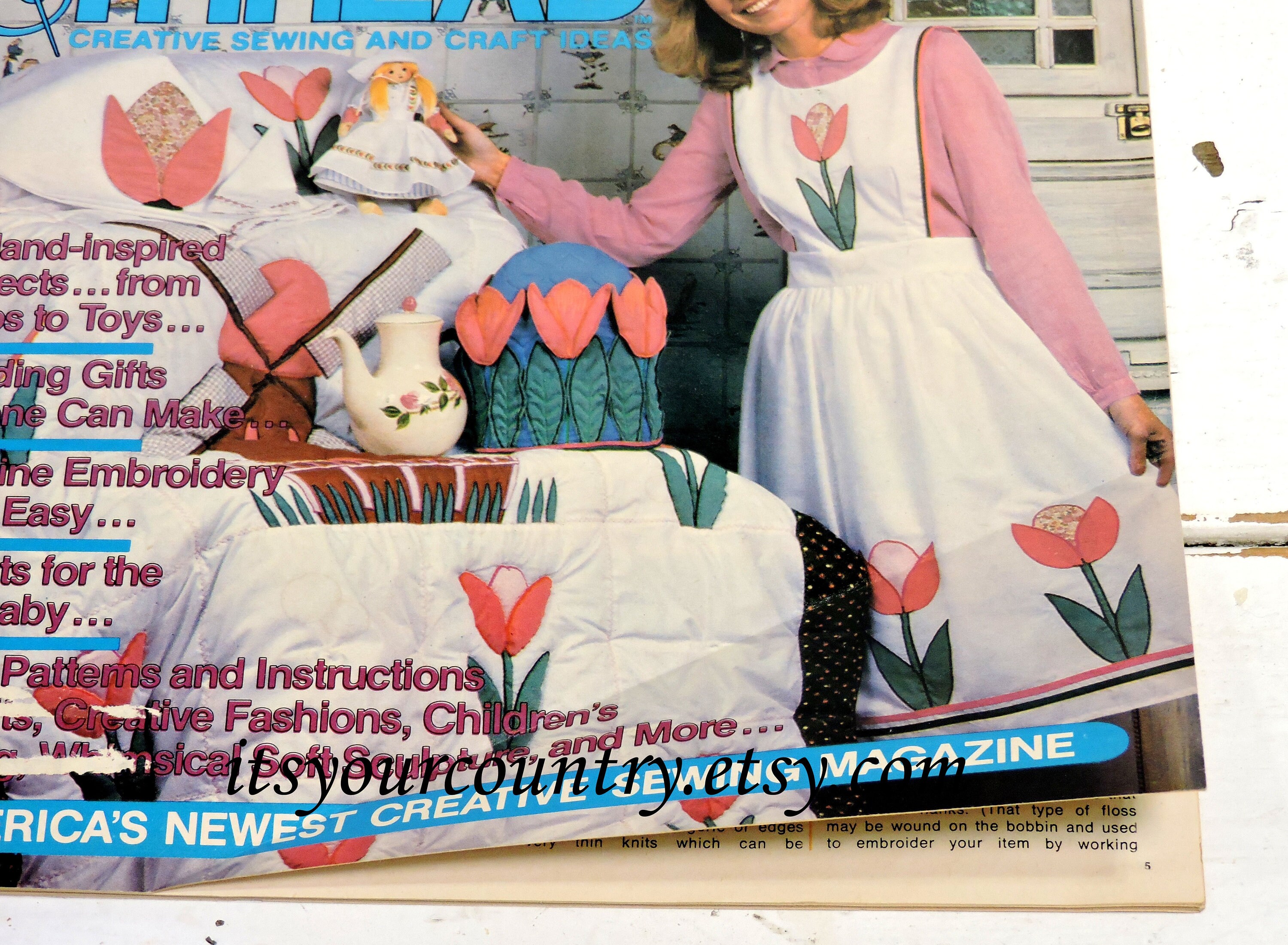 Needle & Thread Magazine May June 1981 Vintage 1980s Creative - Etsy