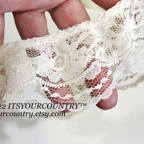 Double Ruffle Lace - Etsy