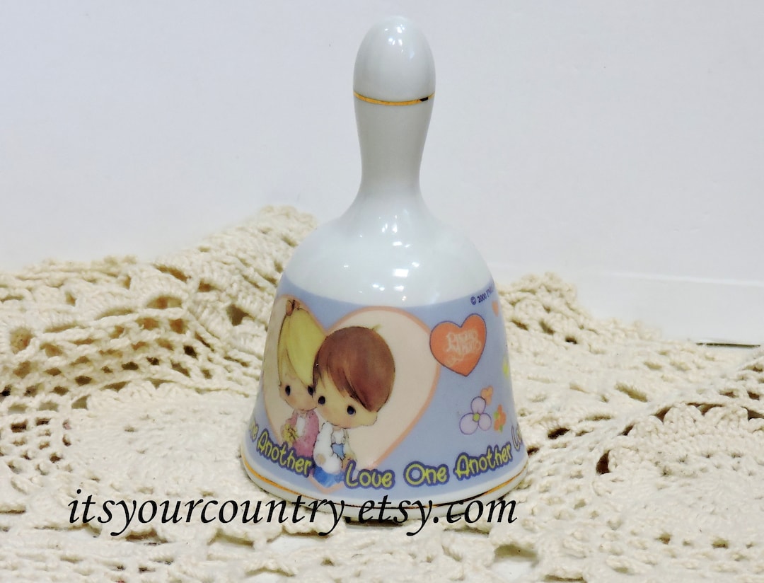 Precious Moments Bell Love One Another Ringing Porcelain Decorative ...