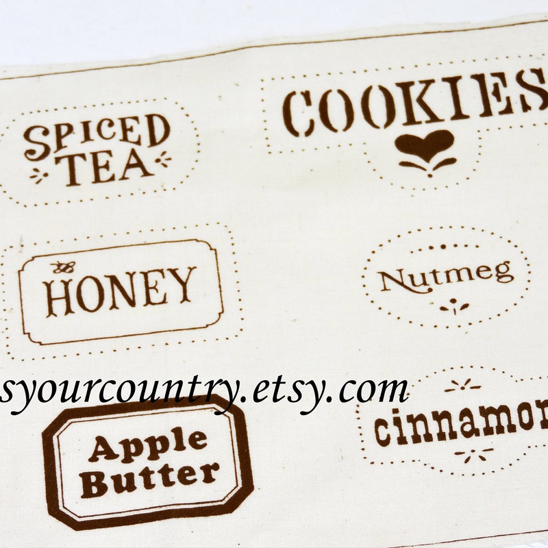 Apple Butter Fabric - Etsy