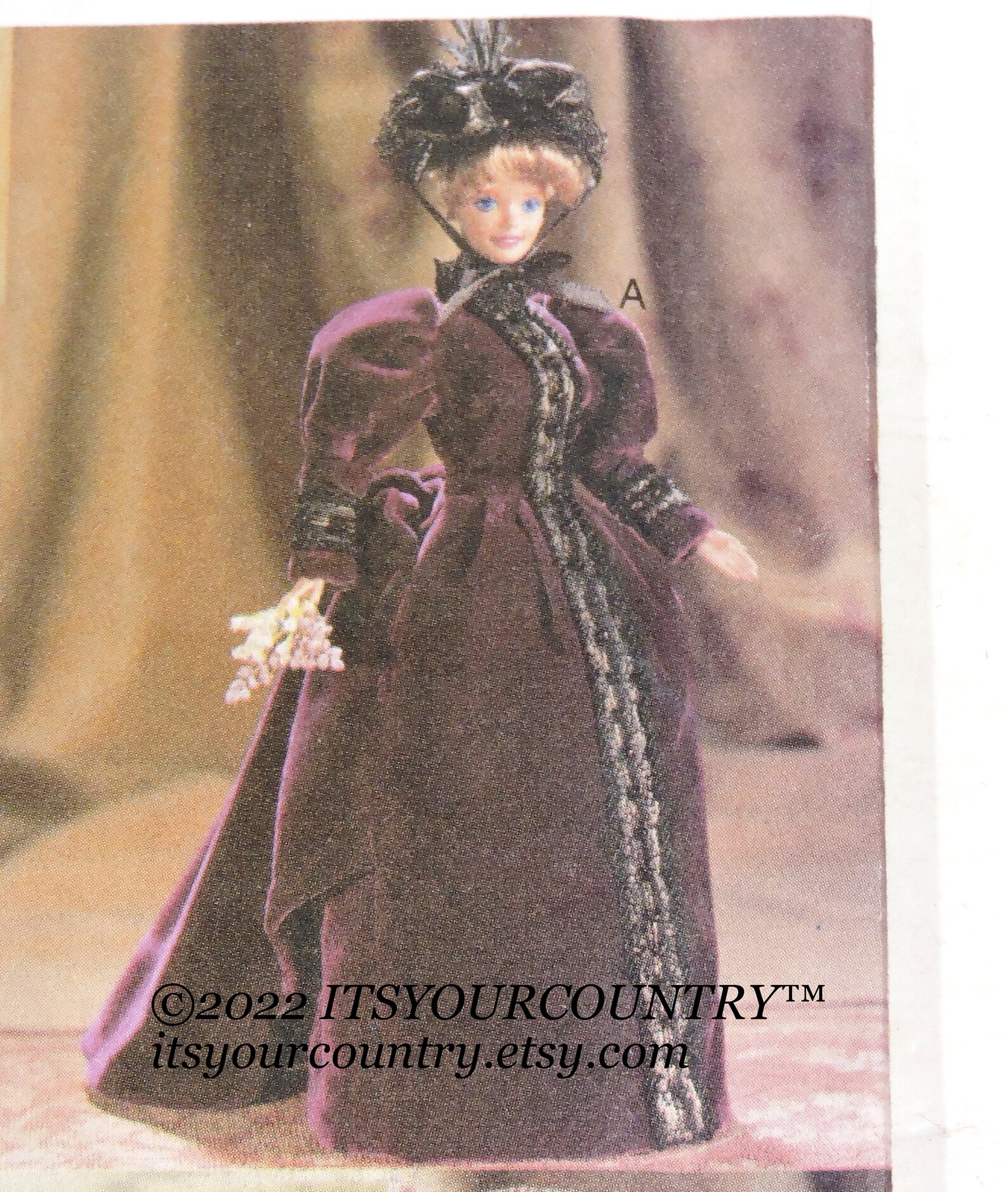Vogue 9759 11 1/2 Fashion Doll Period Costumes Clothes - Etsy