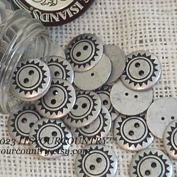 Metal Buttons - Etsy