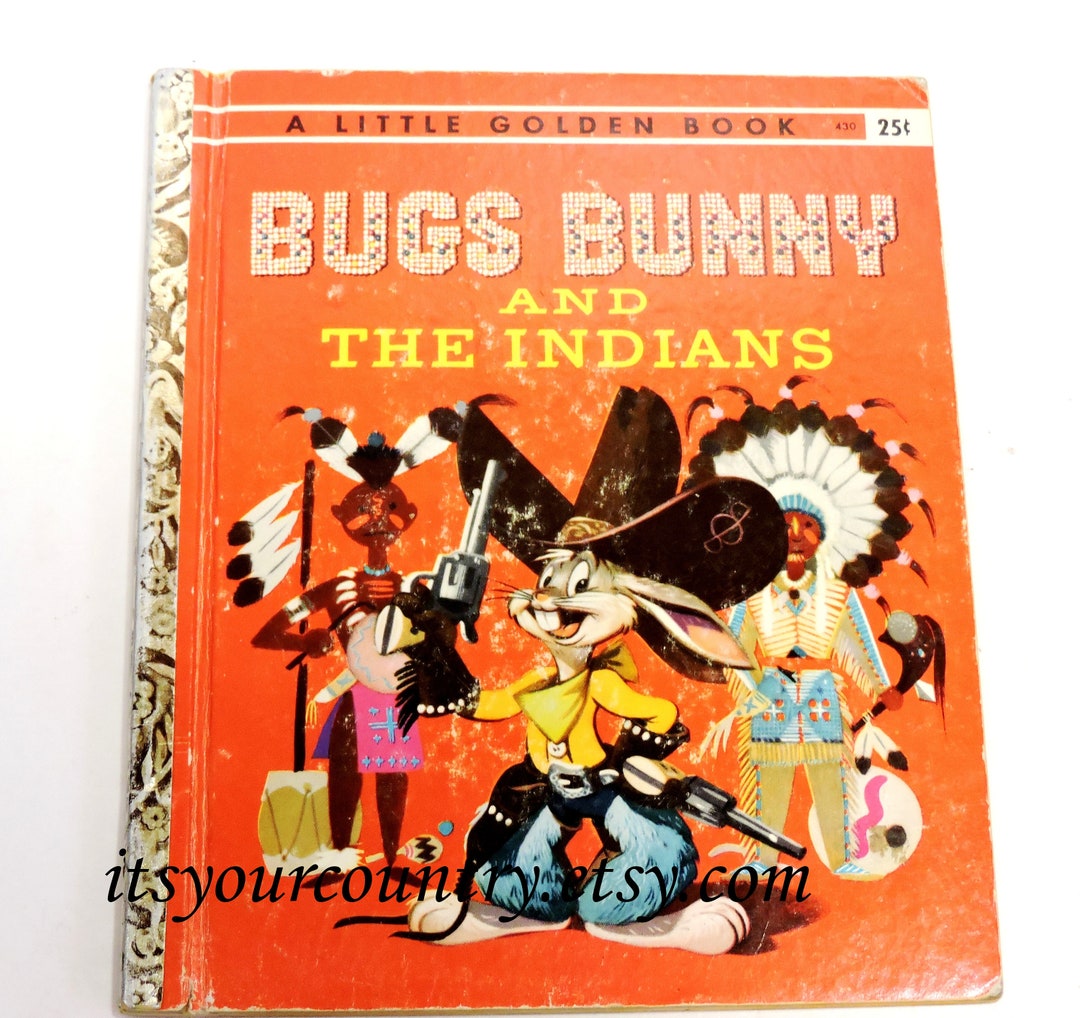 Bugs Bunny Book Vintage 1951 Little Golden Book Bugs Bunny and the ...