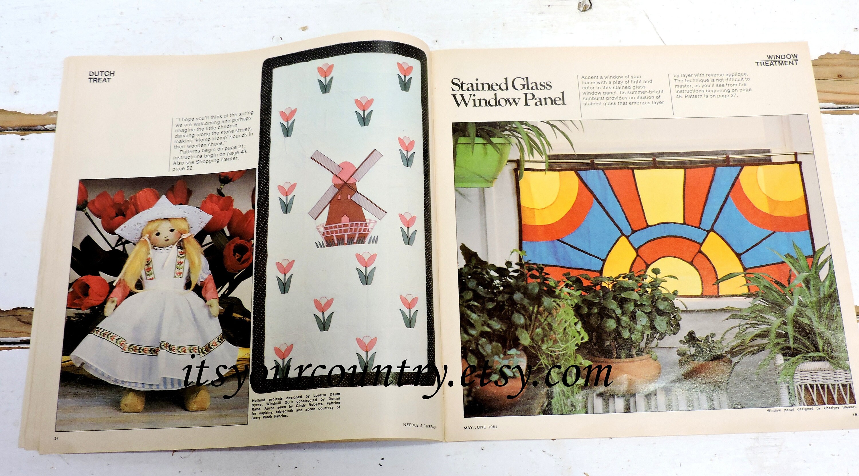 Needle & Thread Magazine May June 1981 Vintage 1980s Creative - Etsy