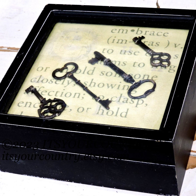 Wooden Skeleton Key - Etsy