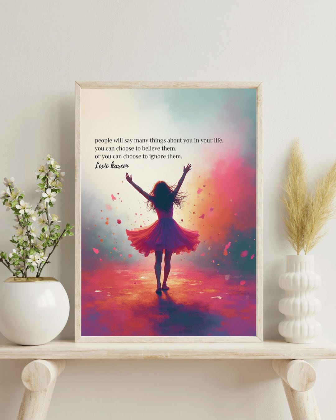 IGNORE NOISE PRINT • Inspirational Poem • Self Worth Printable ...