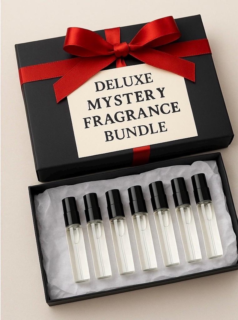 12×10ML Mystery Perfume Decant Set • Deluxe Fragrance Samples (hand ...