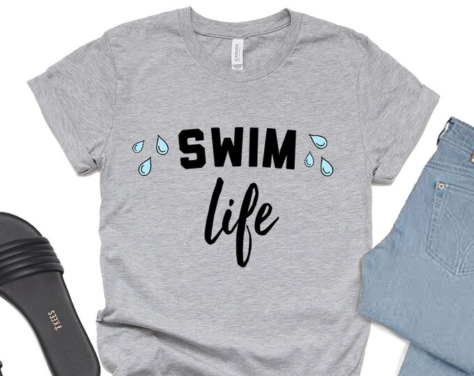 Swimmer Shirt, Swimming Tshirt, Competitive Swimmer, Swim Shirt, Gift ...