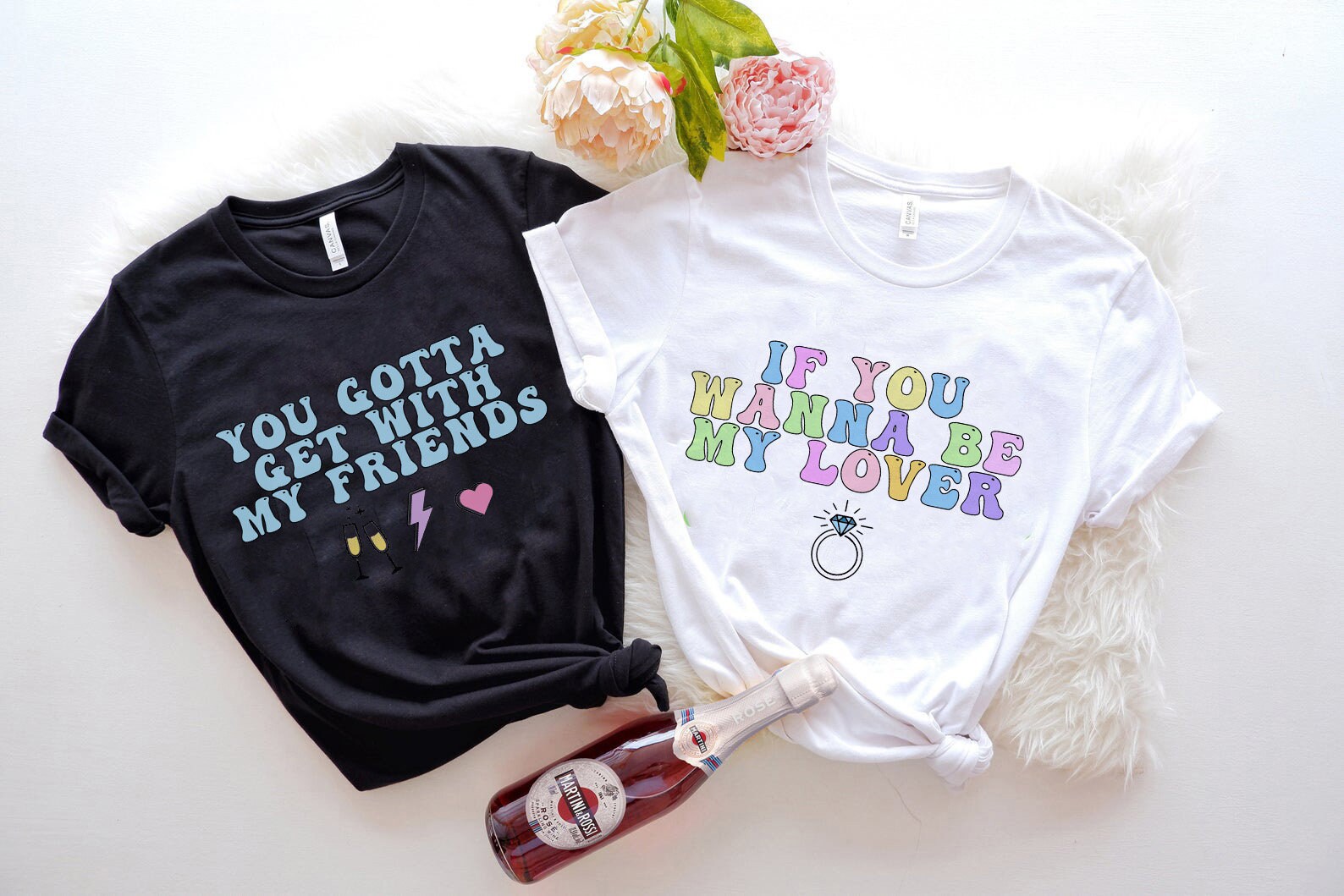 Bachelorette Party Shirts. Wannabe Theme. 1990's Theme | Etsy