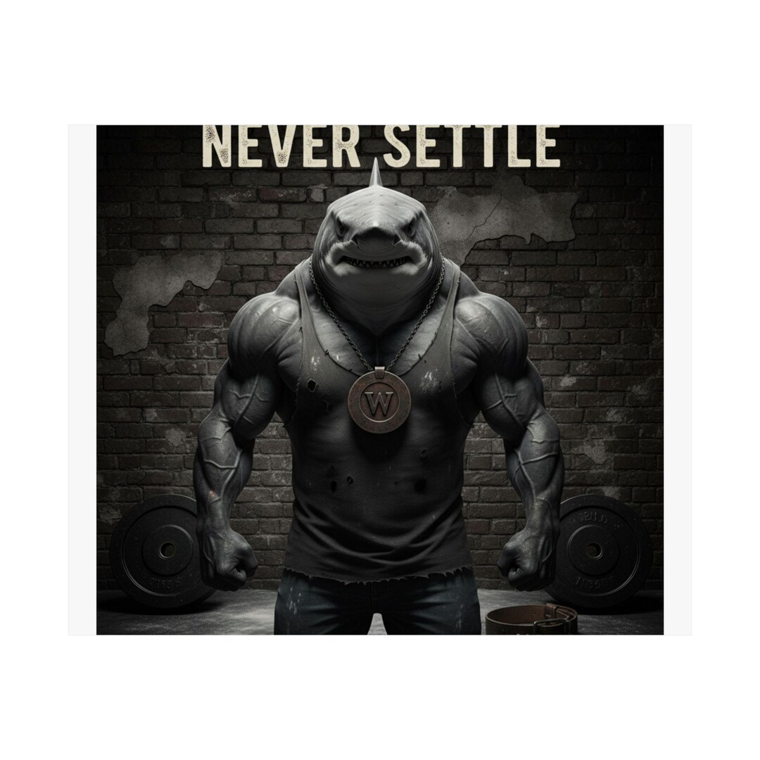 NEVER SETTLE Poster | Digital Download - Etsy