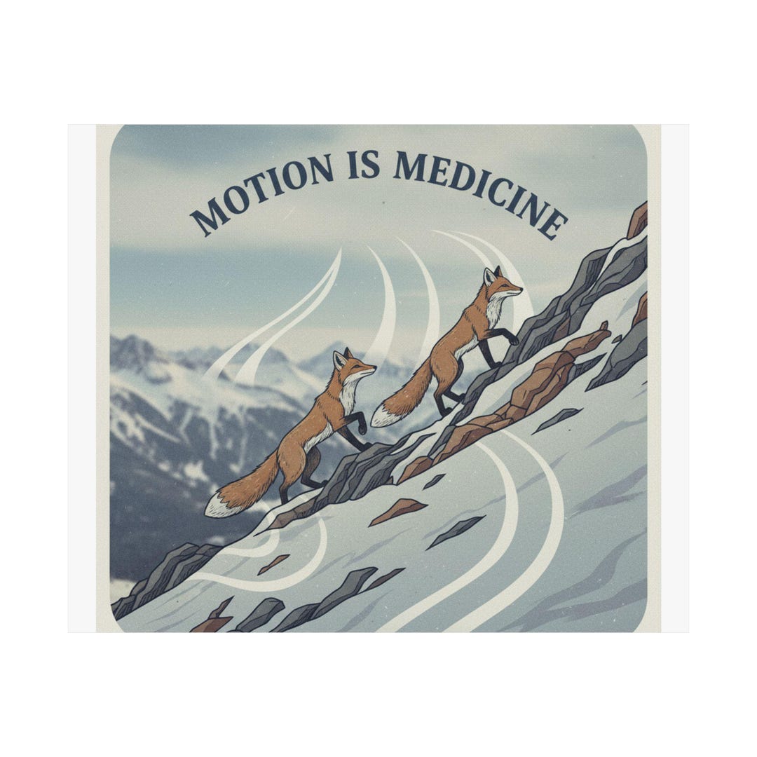 MOTION IS MEDICINE Poster | Digital Download - Etsy
