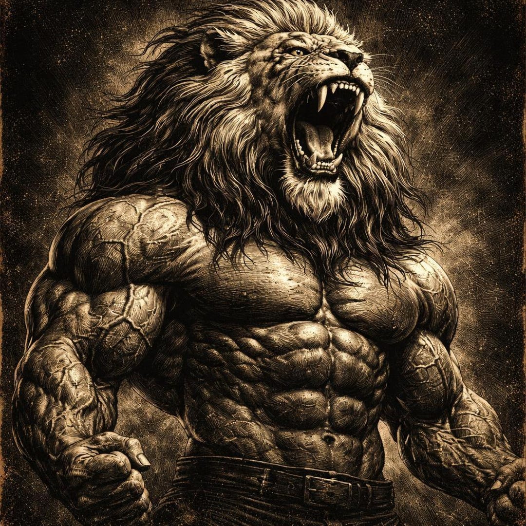 Vintage Gym Motivation Poster | Animal Grit Wall Art | Fitness ...