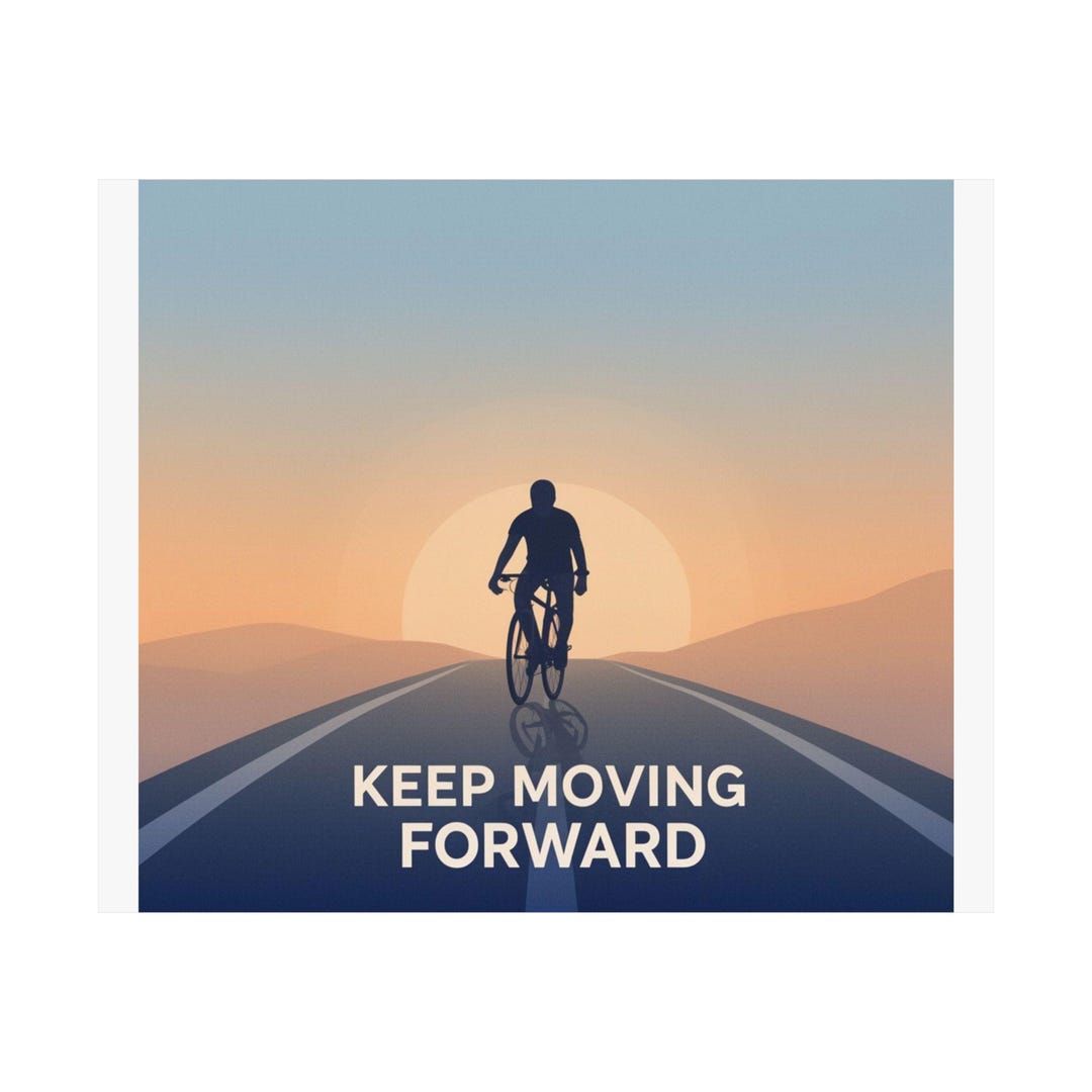 KEEP MOVING FORWARD | Inspirational Poster | Wall Art | Digital ...
