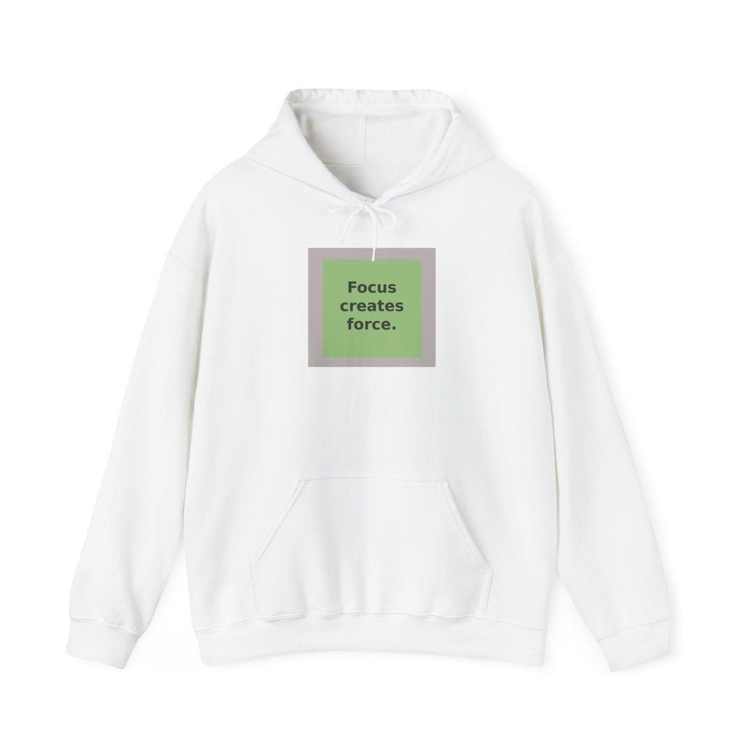 Focus Creates Force. - Motivational Hoodie Gildan 18500 - Etsy