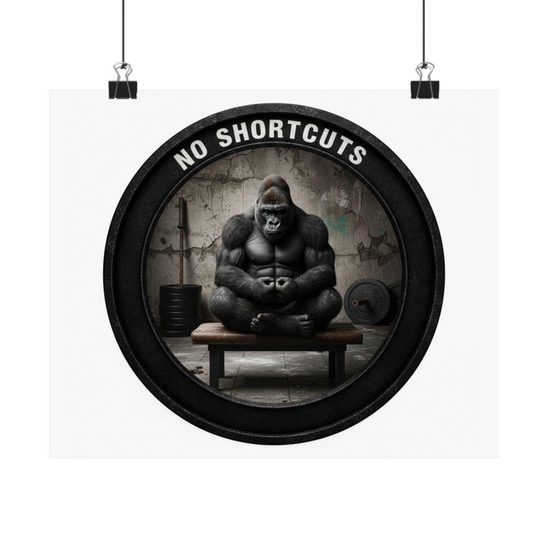 NO SHORTCUTS Poster | Digital Download - Etsy